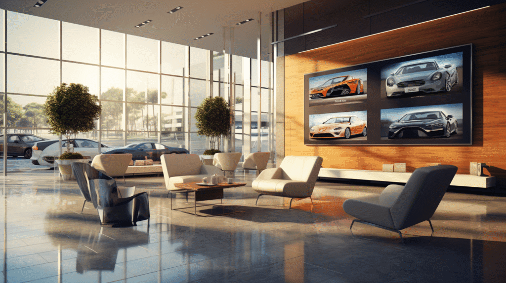 Automotive Digital Signage - Digital Dealership System