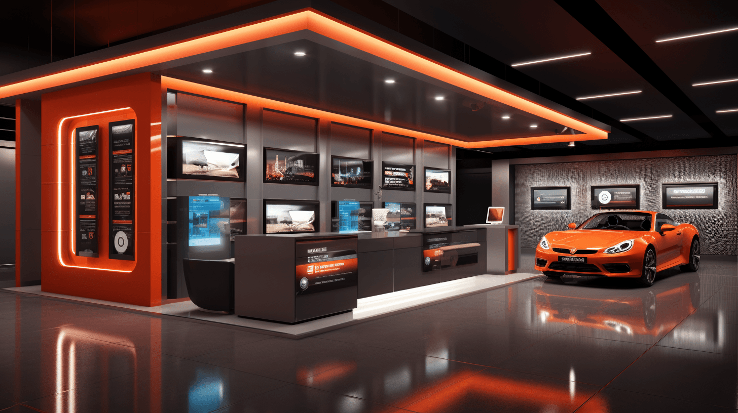 In-Dealership Digital Signs - Digital Dealership System